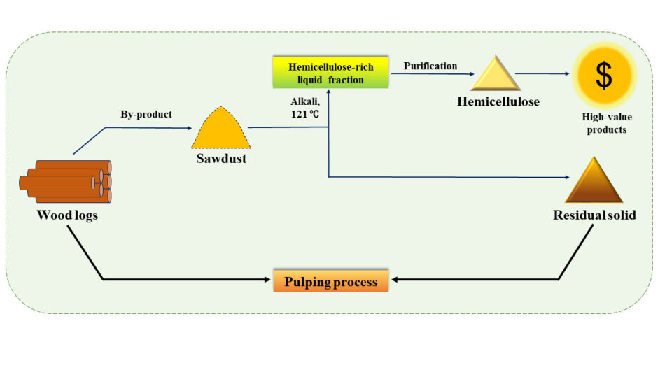 An integrated approach for hemicellulose extraction from forest residue ...